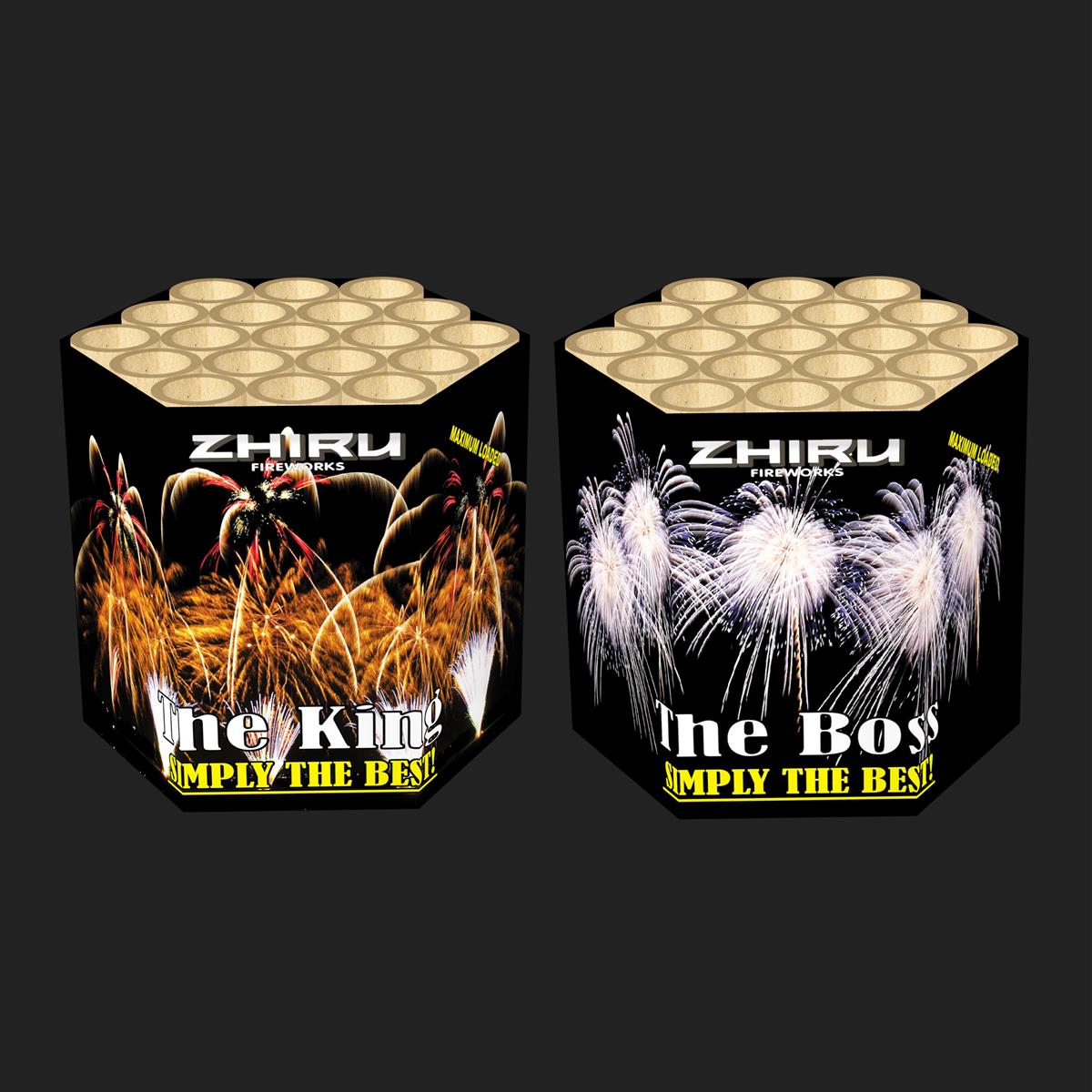 THE BOSS & THE KING - 2 x 19 shots | Vuurwinkel - Visual FX bv